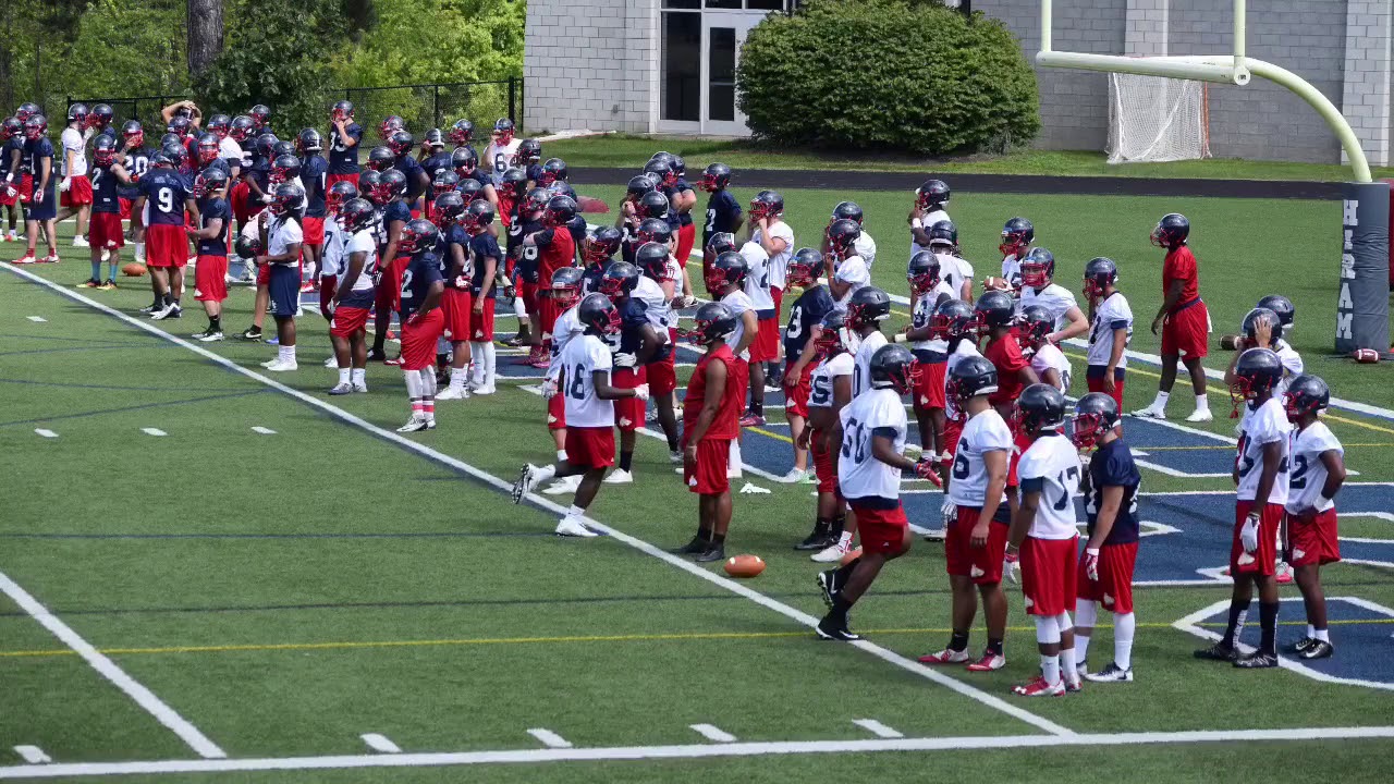 HCN - First Day of Football Camp - YouTube