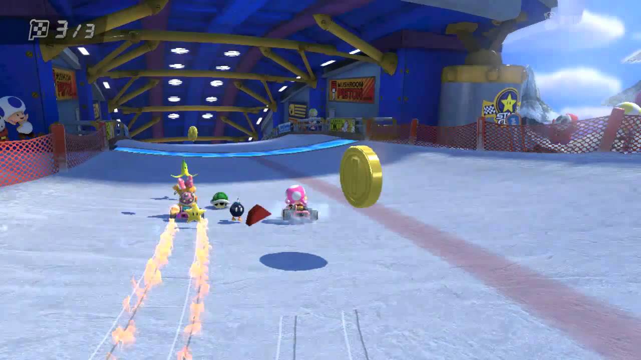Wii U - Mario Kart 8 - Mount Wario - YouTube