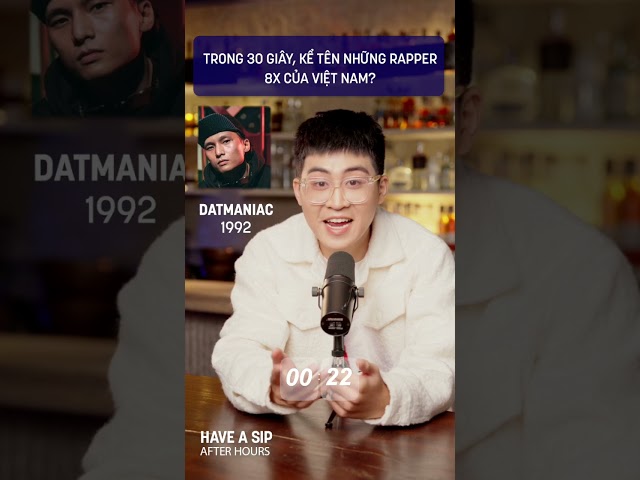Xem Video ICD sẽ kể tên được bao nhiêu rapper 8X? | Vietcetera
