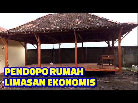 Pendopo limasan lantai kayu yang jadi idaman info +62 838-6962-0470
