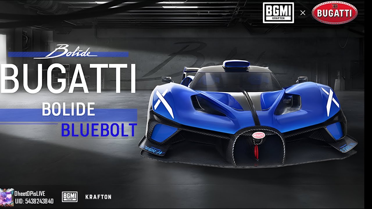 What Colour is Your BUGATTI? BGMI LIVE with Dheet OP #verticallive # ...