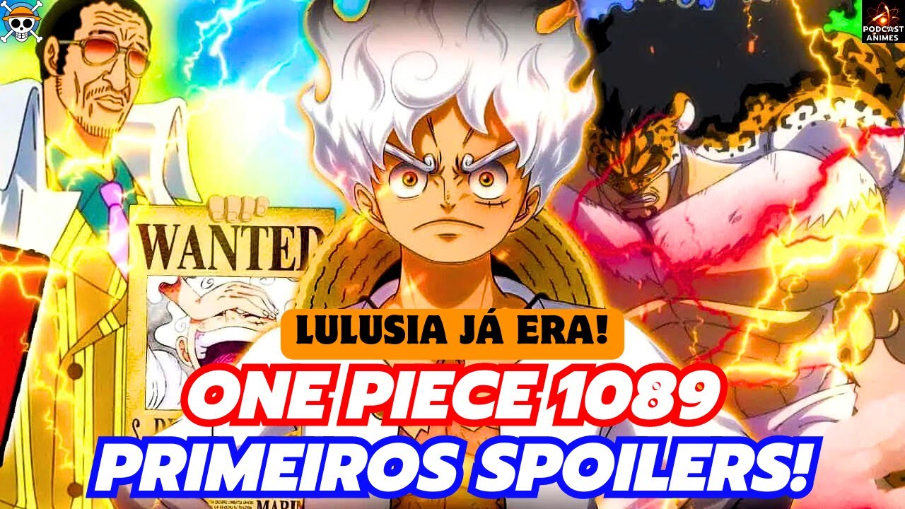 ONE PIECE 1089! - VAZOU OS PRIMEIROS SPOILERS! - YouTube