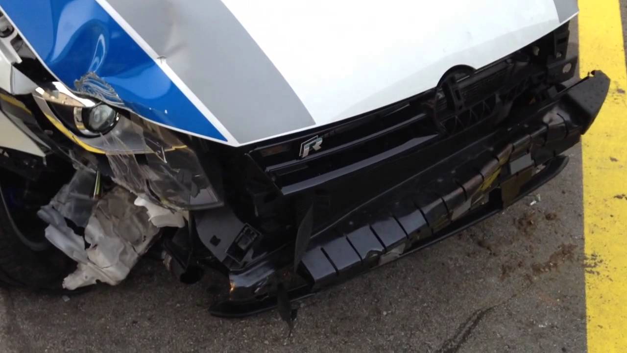 Crashed VW Polo R WCR (accident, crash, fail with iPhone 5 HD) - YouTube