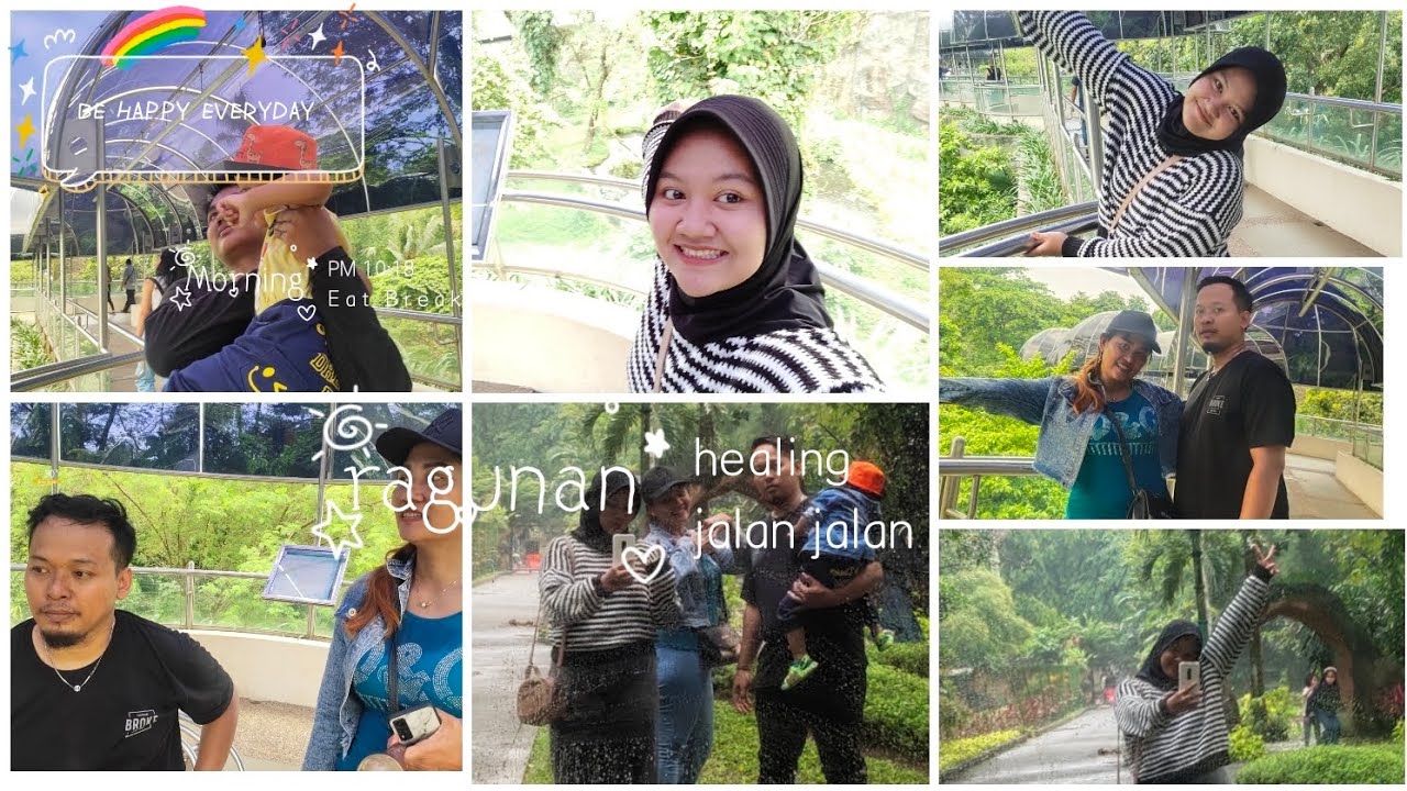 walk around to ragunan!!! - YouTube