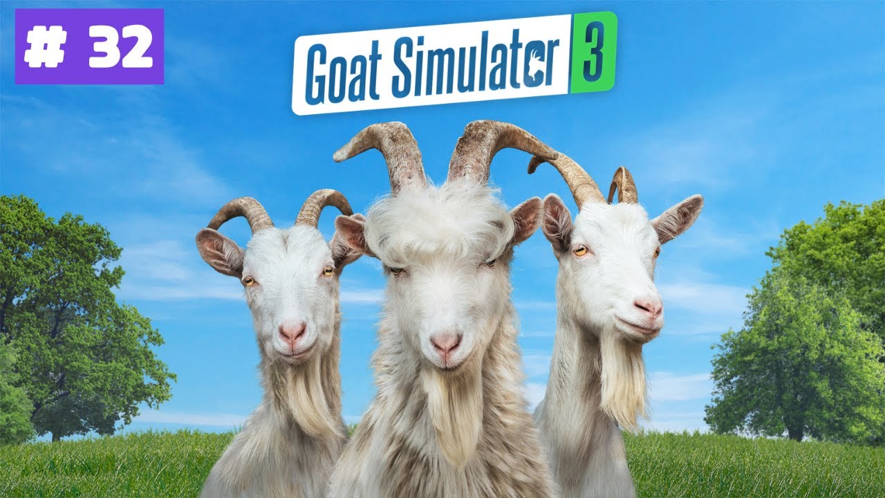 Goat Simulator 3 - Abrindo a porta no castelo de cabra, final do game ...