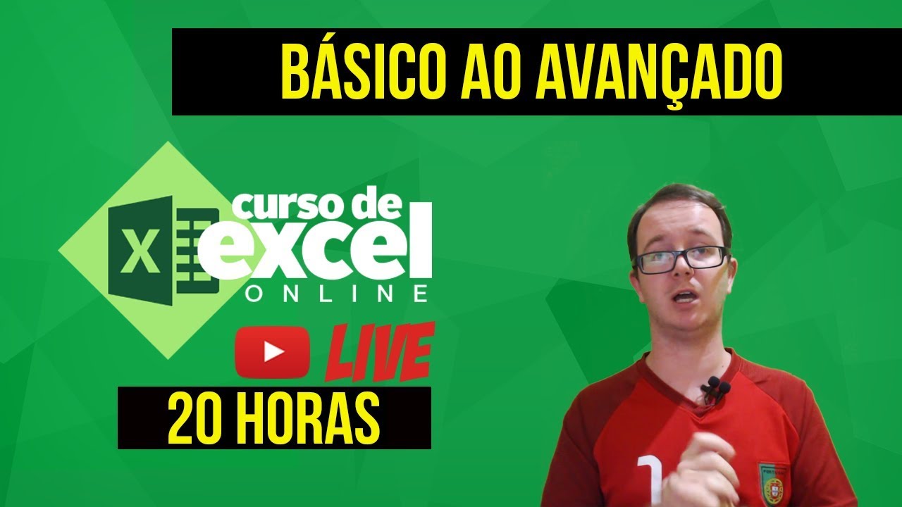 Curso de Excel com Professor Michel - Live gratuita do canal sobre ...