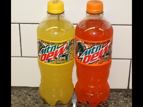 Mtn Dew: Baja Flash & Baja Punch Review - YouTube