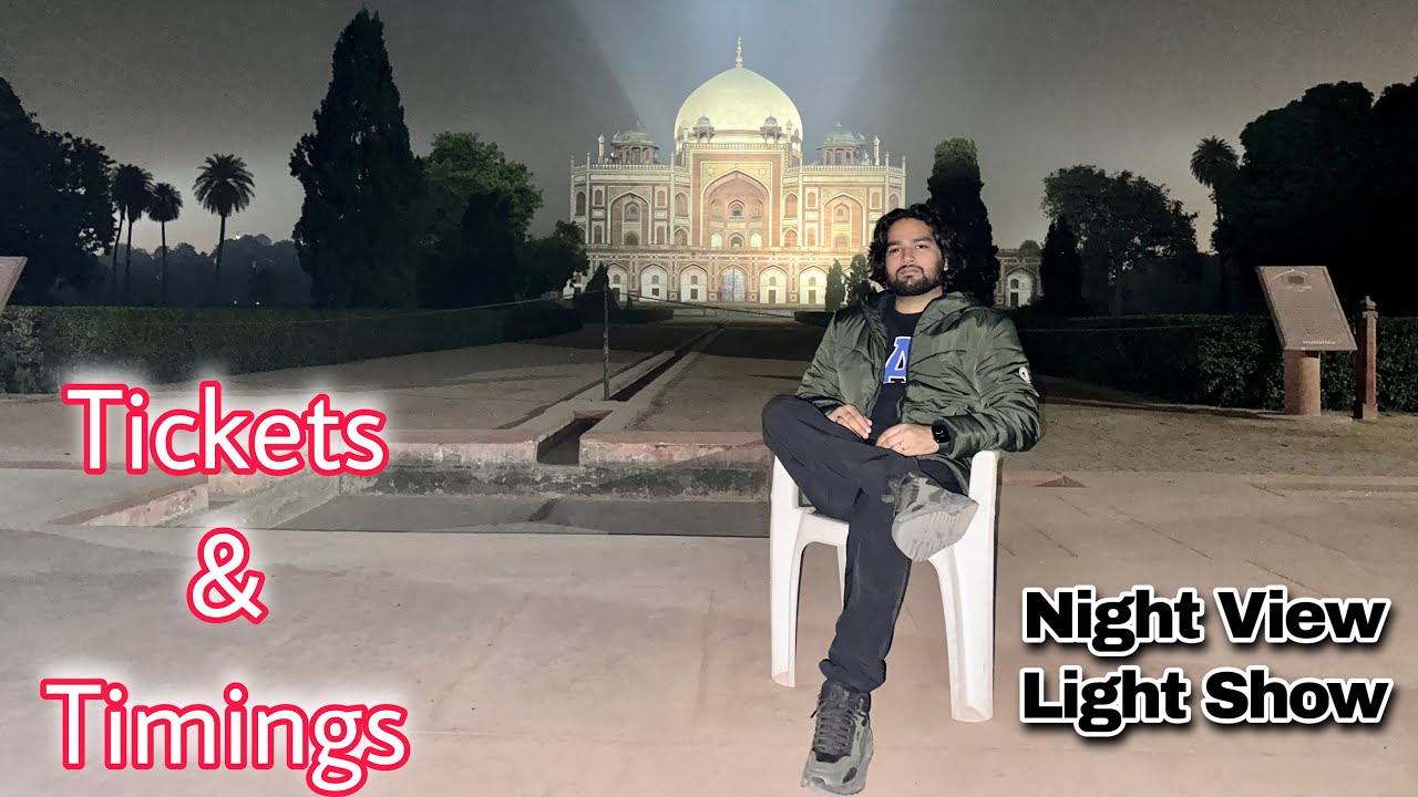 Humayun Tomb Night View | Humayun Tomb Light Show | # ...