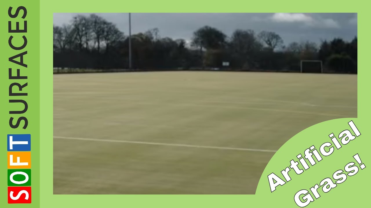 Artificial Grass All Weather Pitch Maintenance Rejuvenation - YouTube