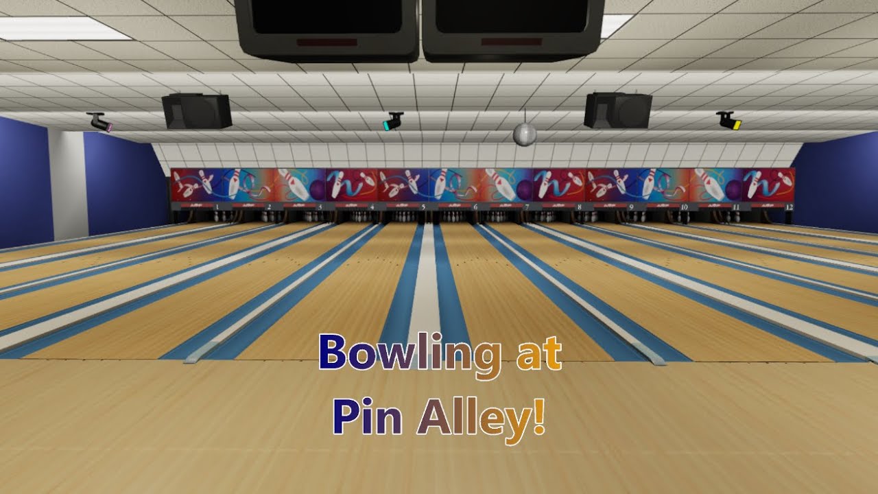Bowling at Pin Alley in Roblox (82-30) [Bowling Paradise] - YouTube