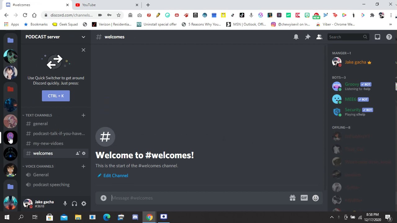 I GOT DISCORD BACK VLOGMAS DAY 17 PART 6 - YouTube