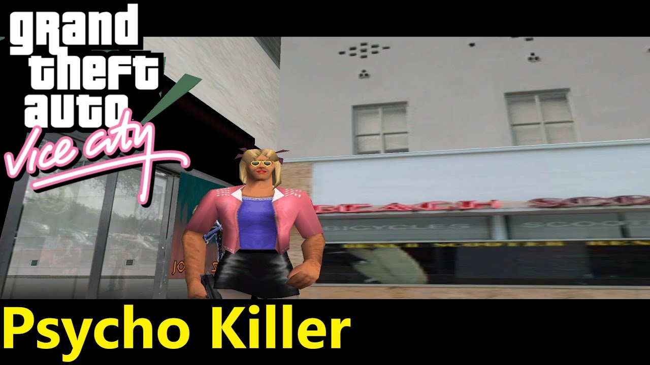 GTA Vice City Gameplay (Psycho Killer) Without Any Cheat Codes - YouTube