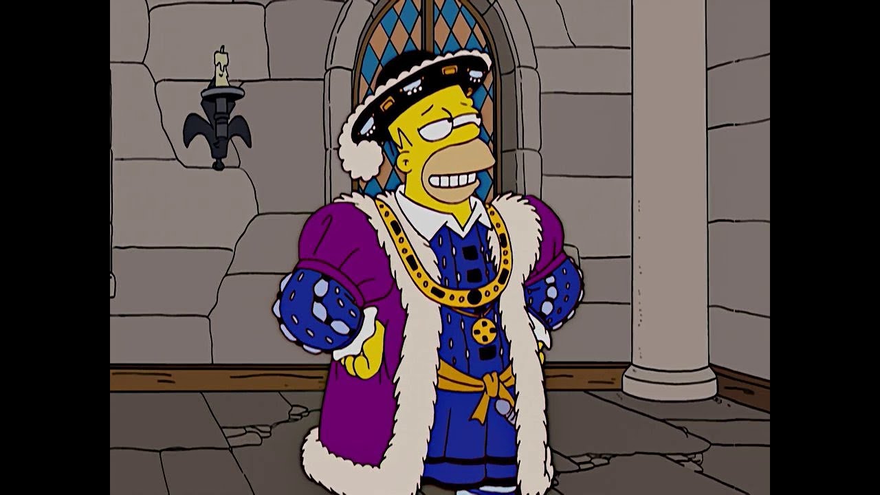 Henry VIII - The Simpsons - YouTube
