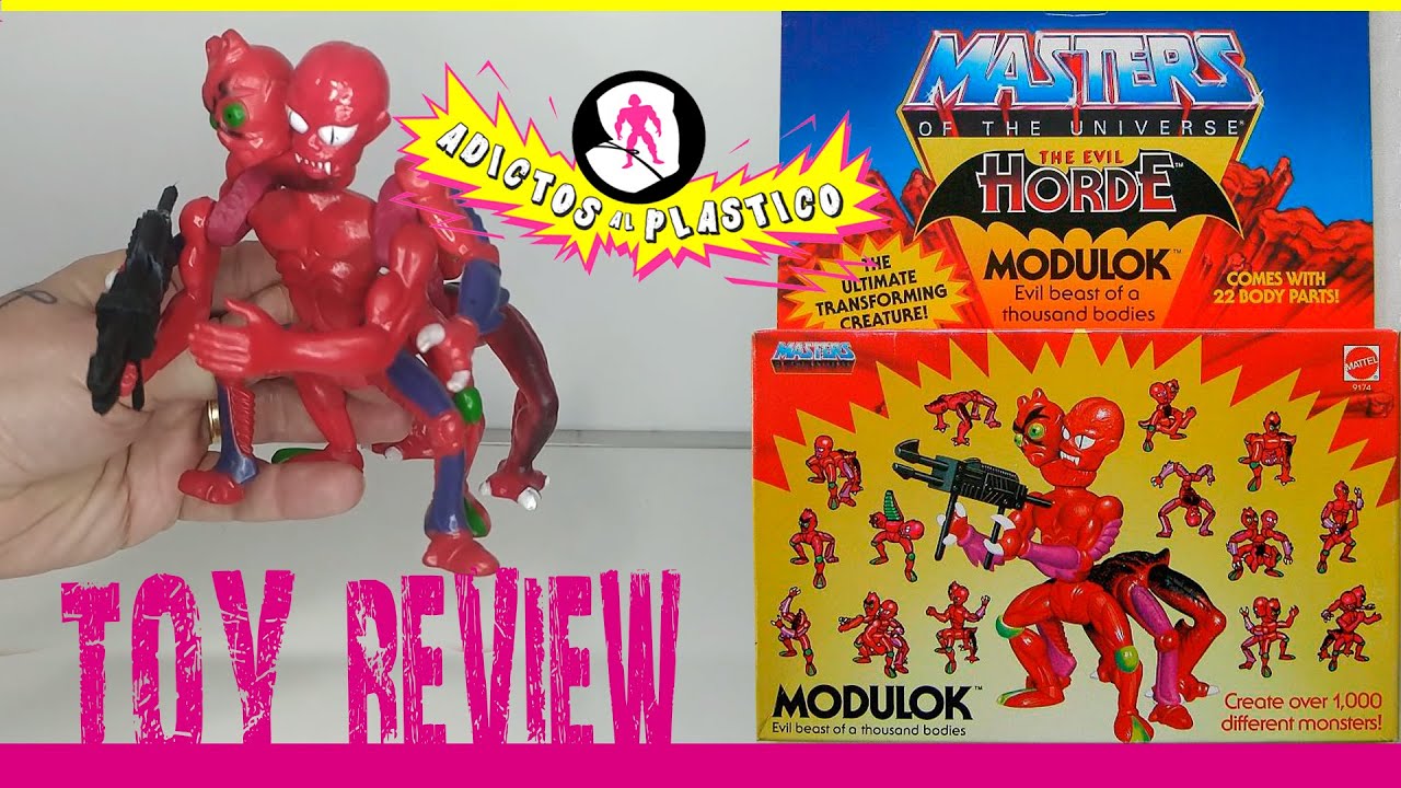 MODULOK - MOTU VINTAGE - TOY REVIEW - #motu #vintage #modulok - YouTube