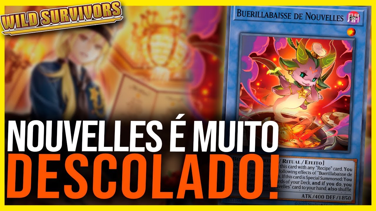 ENTENDA O DECK NOUVELLES! (DBWS) - Yu-Gi-Oh! TCG - YouTube
