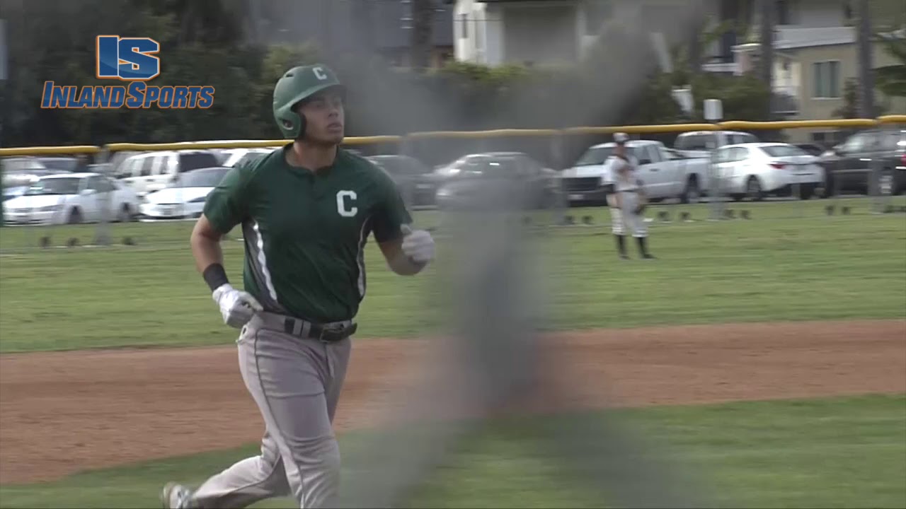 BASEBALL: Former REV star Nik Pagan HR at Cuesta College - YouTube