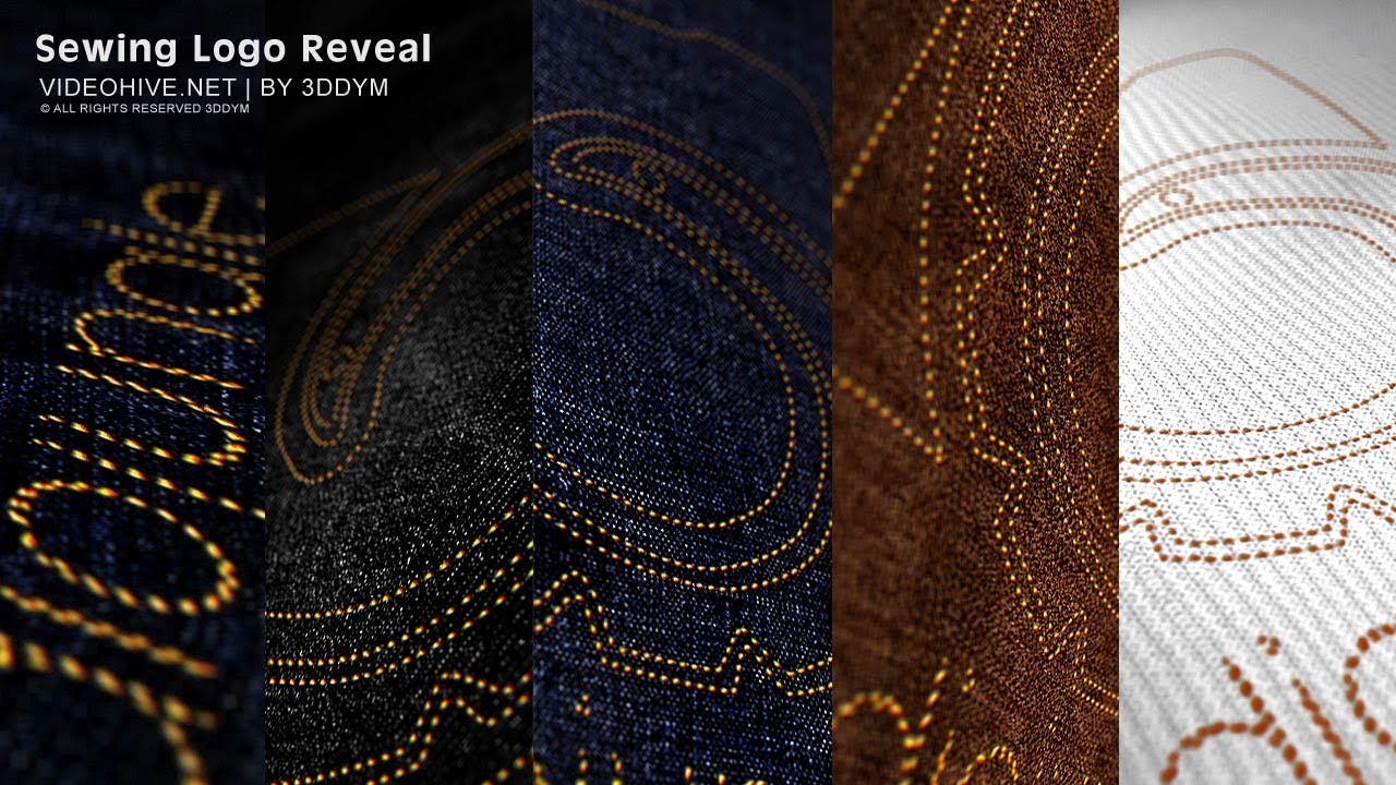 Sewing Logo Reveal After Effects - After Effects Template - YouTube