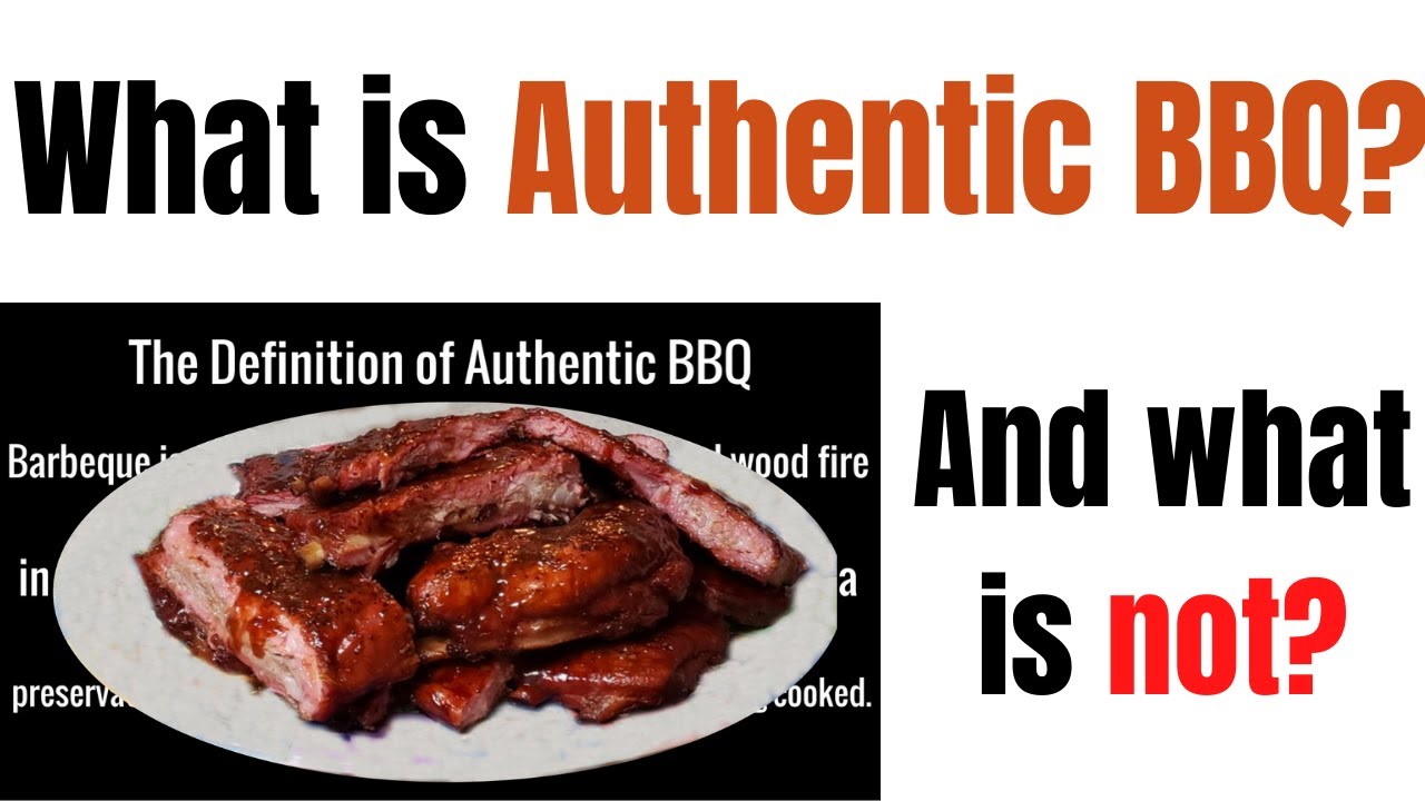 What is Barbeque ? And what is not? - YouTube