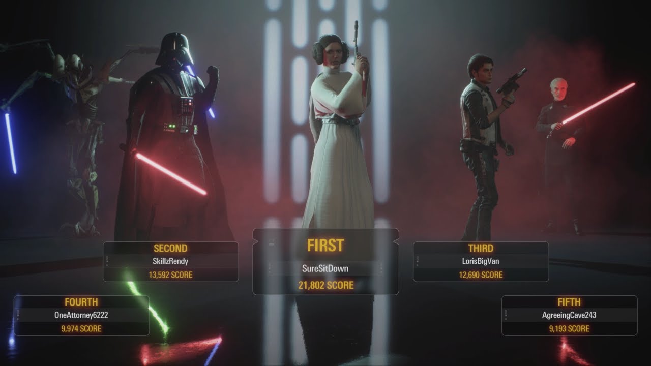 Star Wars Battlefront 2 | Princess Leia Gameplay | Heroes Vs Villains ...