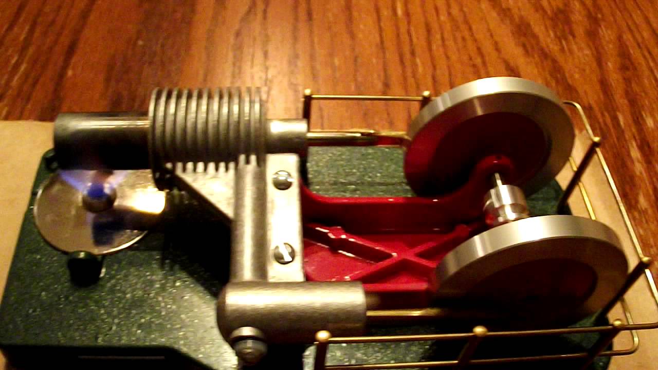 Sterling Hot Air Engine - YouTube