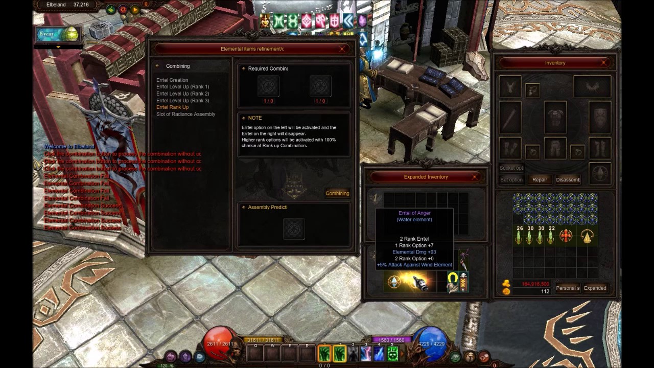 MU Legend Season XII 12 - Errtel Creation, Level and Rank - YouTube