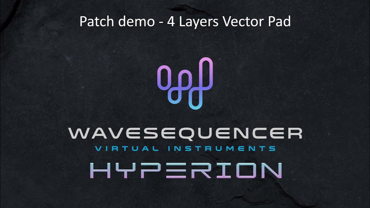 4 Layers Vector Pad demo - Hyperion Synth - YouTube
