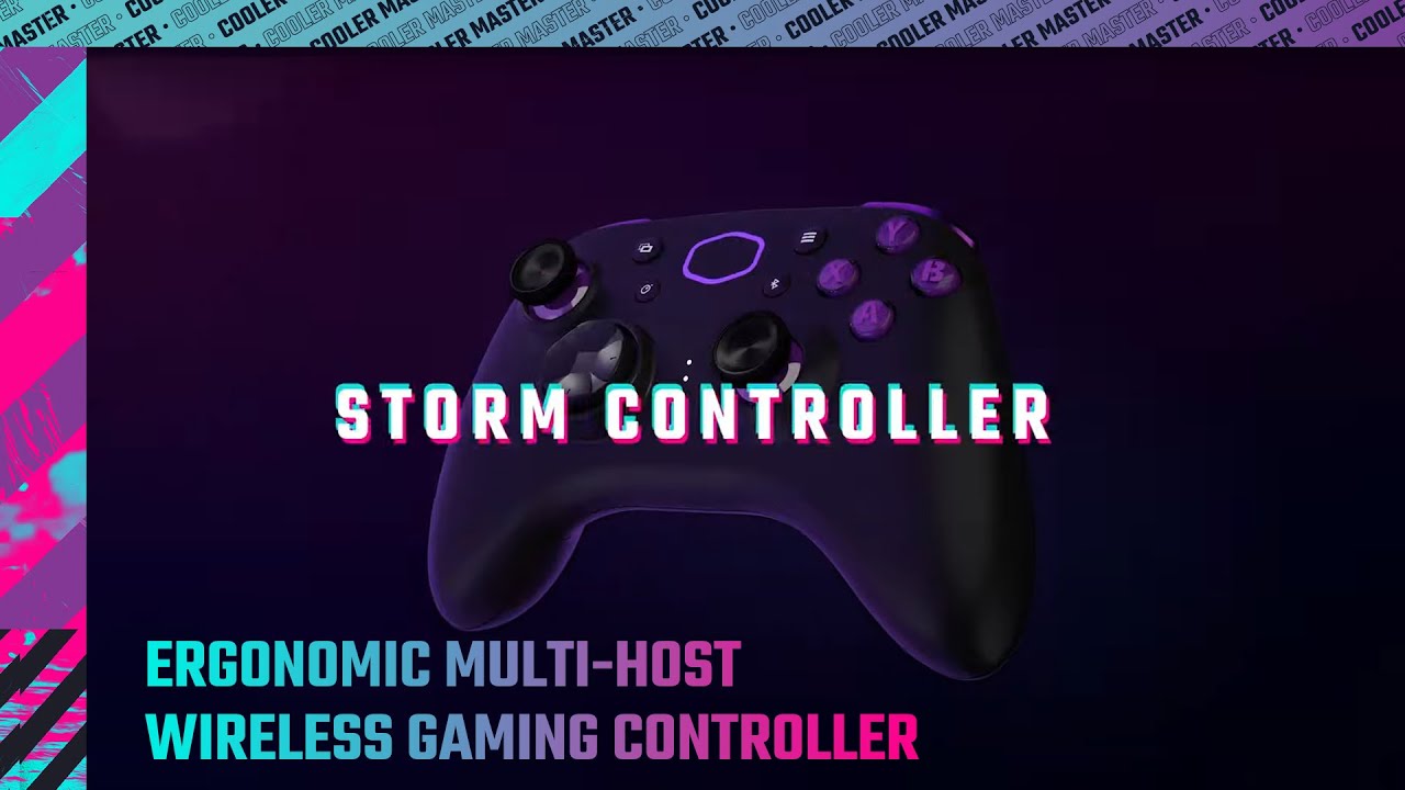 Storm Controller and Cradle Attachment – game anywhere, anytime - YouTube