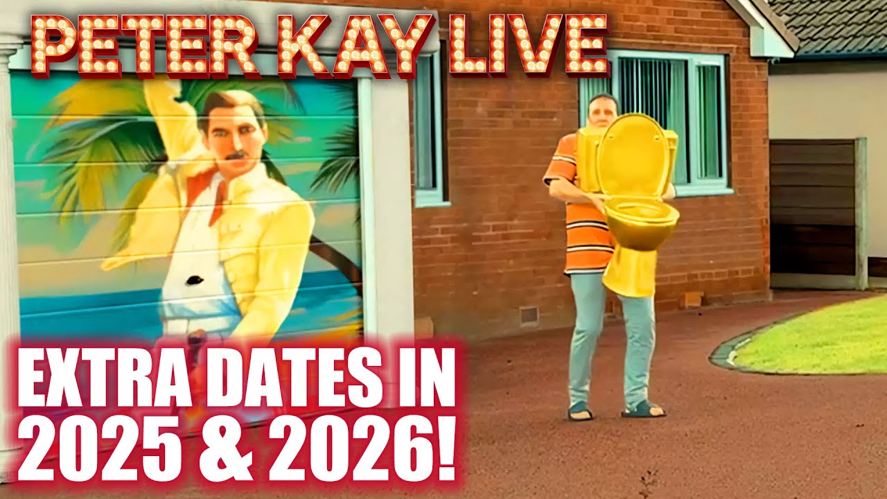 Peter Kay's Tour Continues! - 2025 & 2026 Extra Dates ANNOUNCEMENT ...