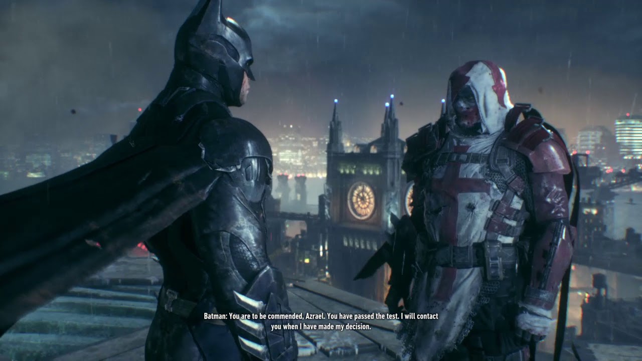 BATMAN™: ARKHAM KNIGHT_Azrael Final Challenge - YouTube