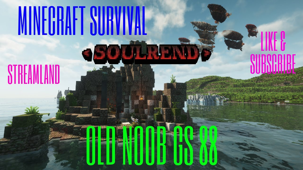 MINECRAFT SURVIVAL - SOULREND Mod 1.20.1 - YouTube