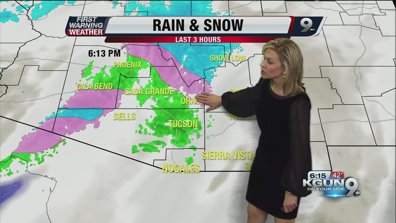 Chief Meteorologist Erin Christiansen's KGUN 9 Forecast Wednesday ...