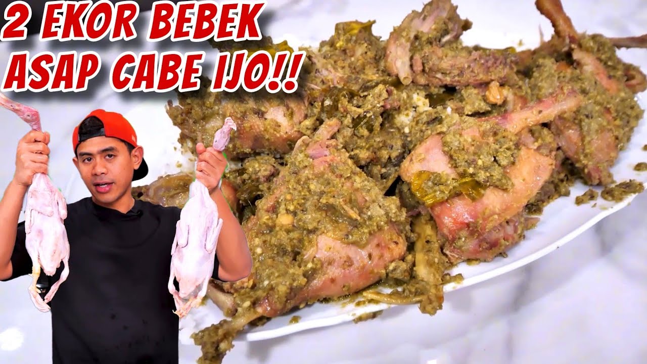 MUKBANG 2 EKOR BEBEK CABE IJO KHAS BUKITTINGGI !! - YouTube