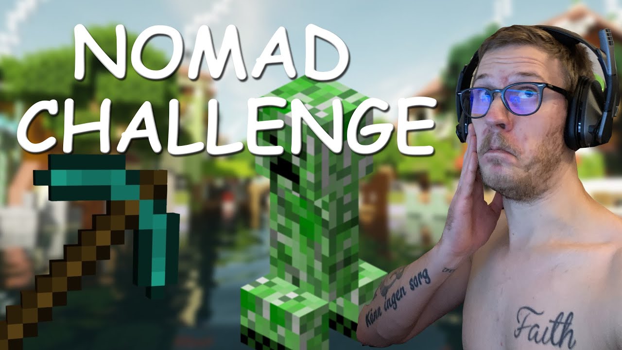 Minecraft - Nomad Challenge (Beat game without base) - YouTube