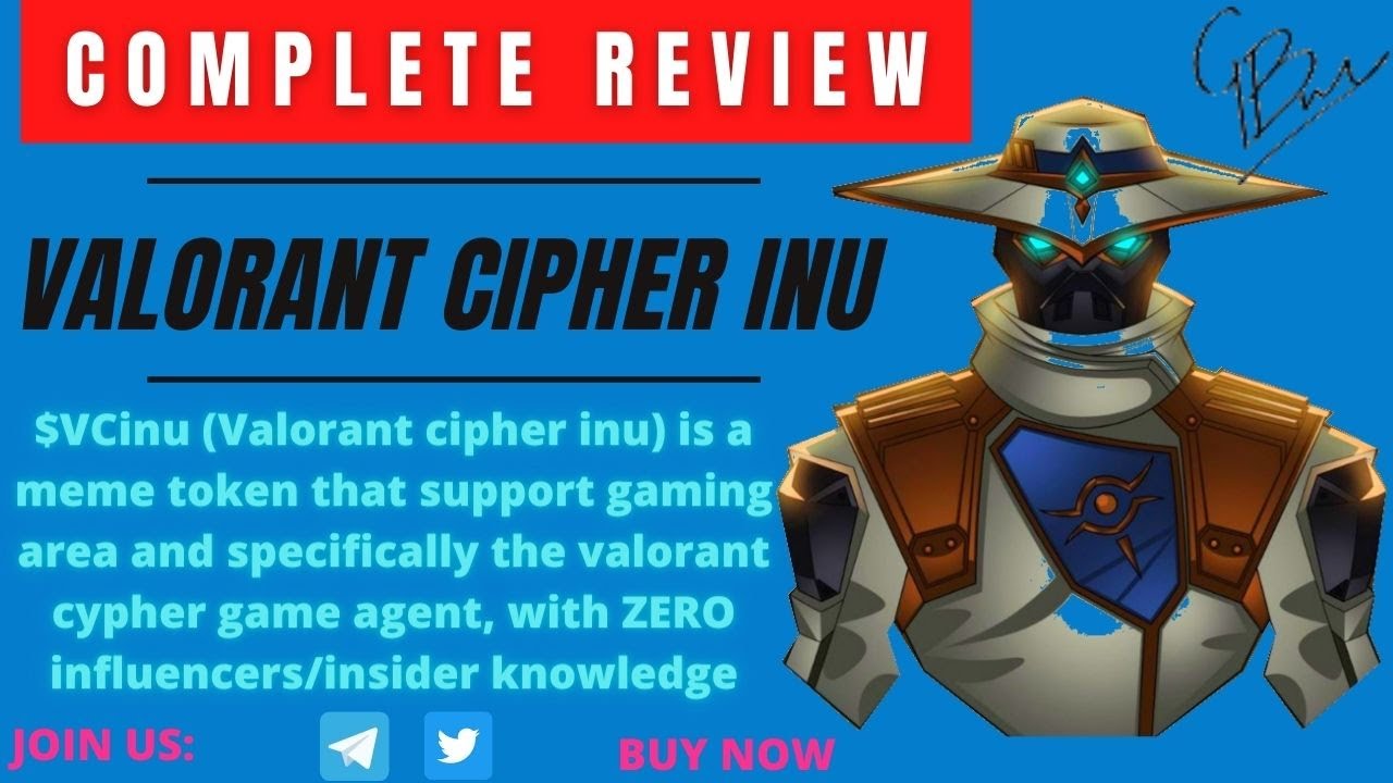 Valorant Cipher INU / Great fun meme that support Valorant Gamers / Buy ...