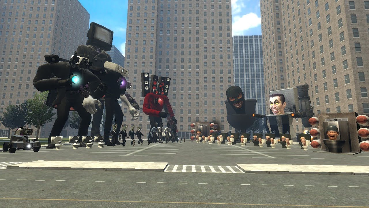 ALL MECHA CAMERA MAN AND TV MAN AND SPEAKER MAN VS ALL SKIBIDI TOILET ...