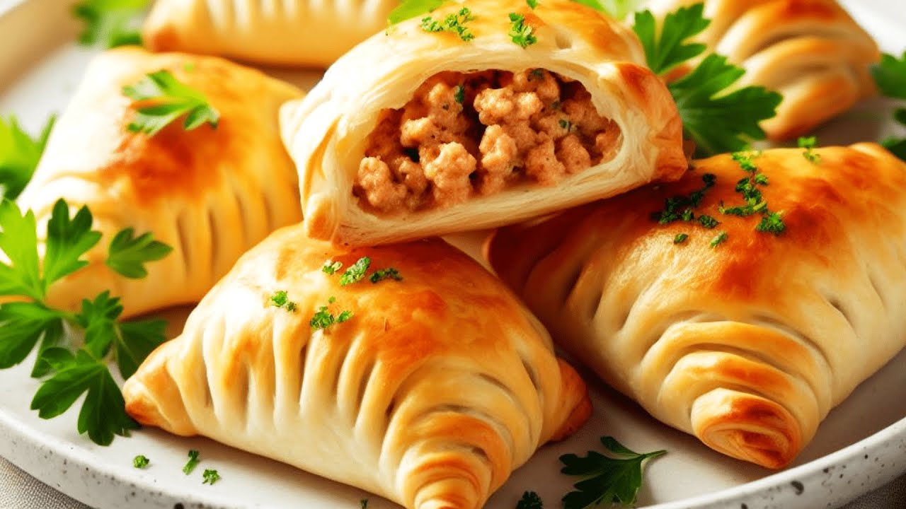EASY Ground Pork Puff Pastry Snacks Recipe (HOW to Make Snacks with ...