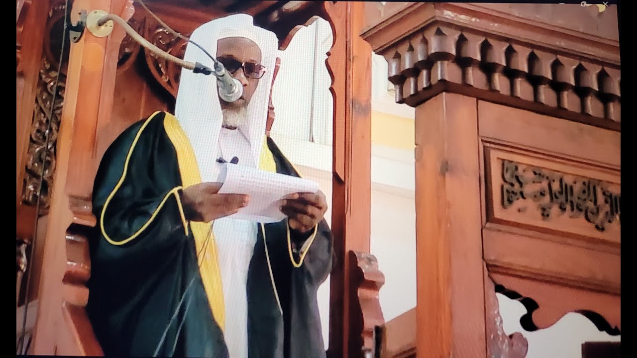 Sheikh Tamim Yusuf - Khutbah (Arabic) [Al-Ma'sha Wal Hathi Ala It'amil ...