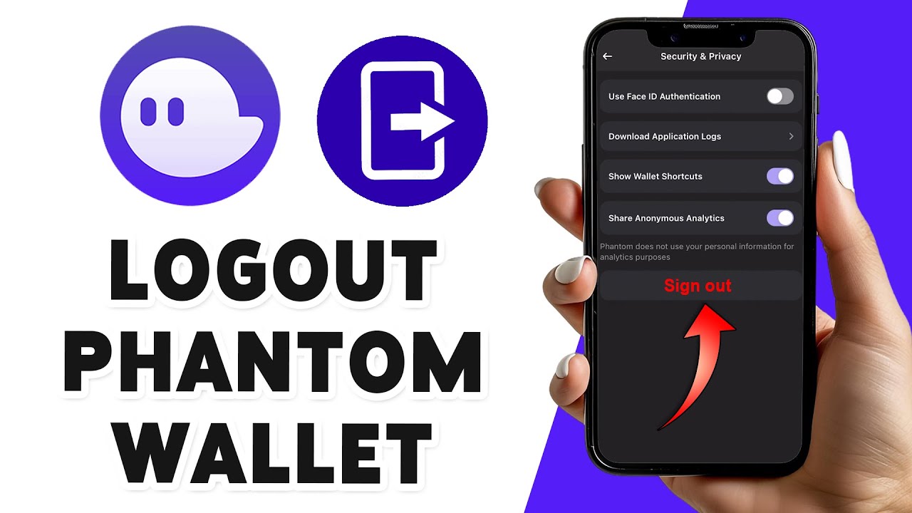 How To Logout Phantom Wallet Account 2024 | Sign Out From Phantom App ...