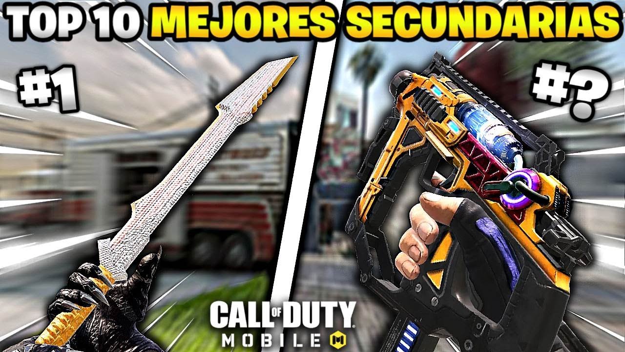 TOP 10 MEJORES ARMAS SECUNDARIAS PARA RANKED EN LA NUEVA TEMPORADA COD ...
