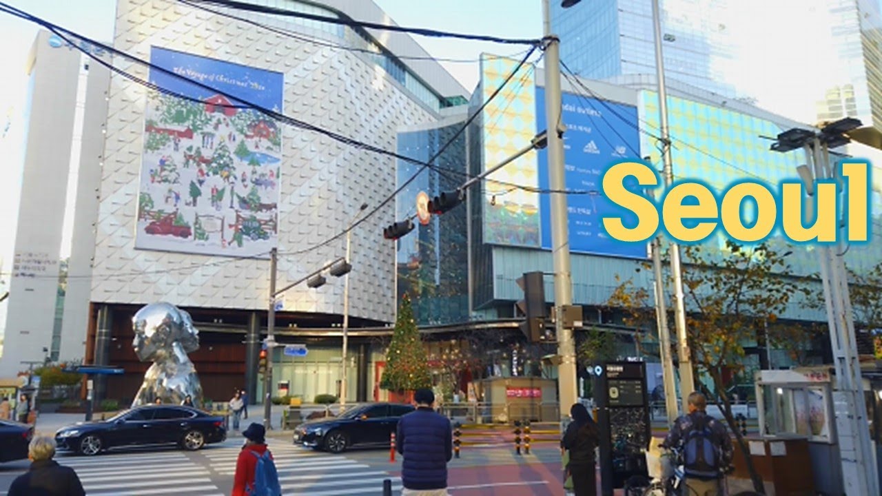 Seoul, Korea - Walking Tour of Neighborhood - 4K - Gasan Rodeo Street ...