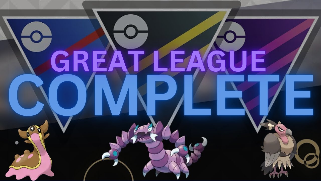 Great League Gastrodon Mandibuzz SHADOW Drapion team is COMPLETE in ...