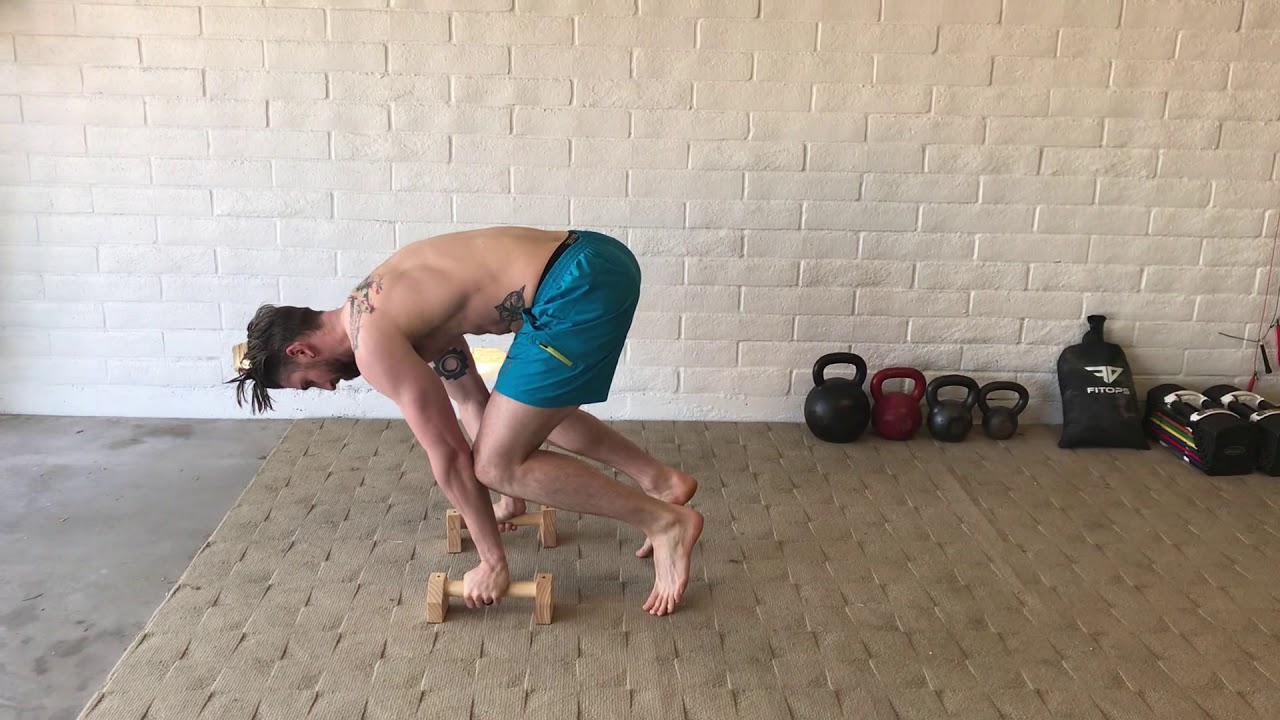 Parallette Low Frog Stand - YouTube