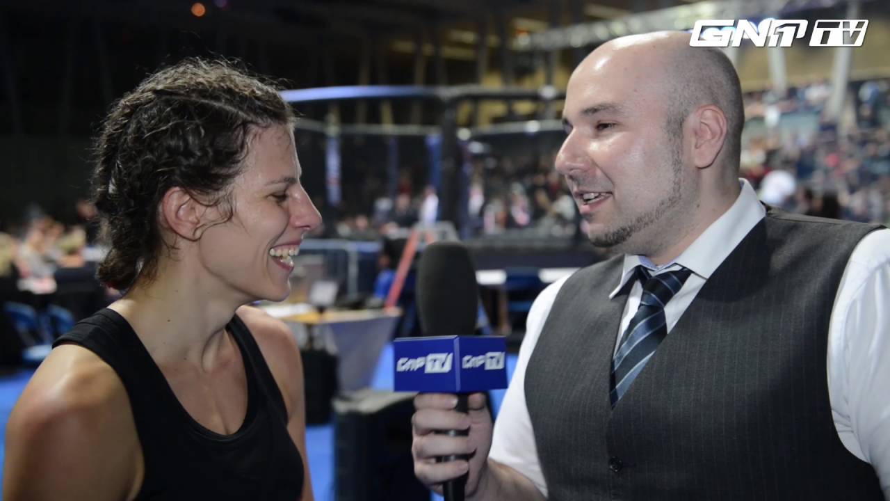 Justine Frank: In der zweiten Runde ist meine Gegnerin langsam ...