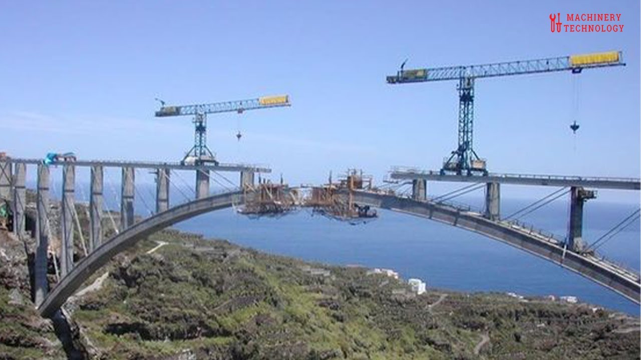Extremely Modern Super Bridge Construction - Fastest Cable Stayed ...