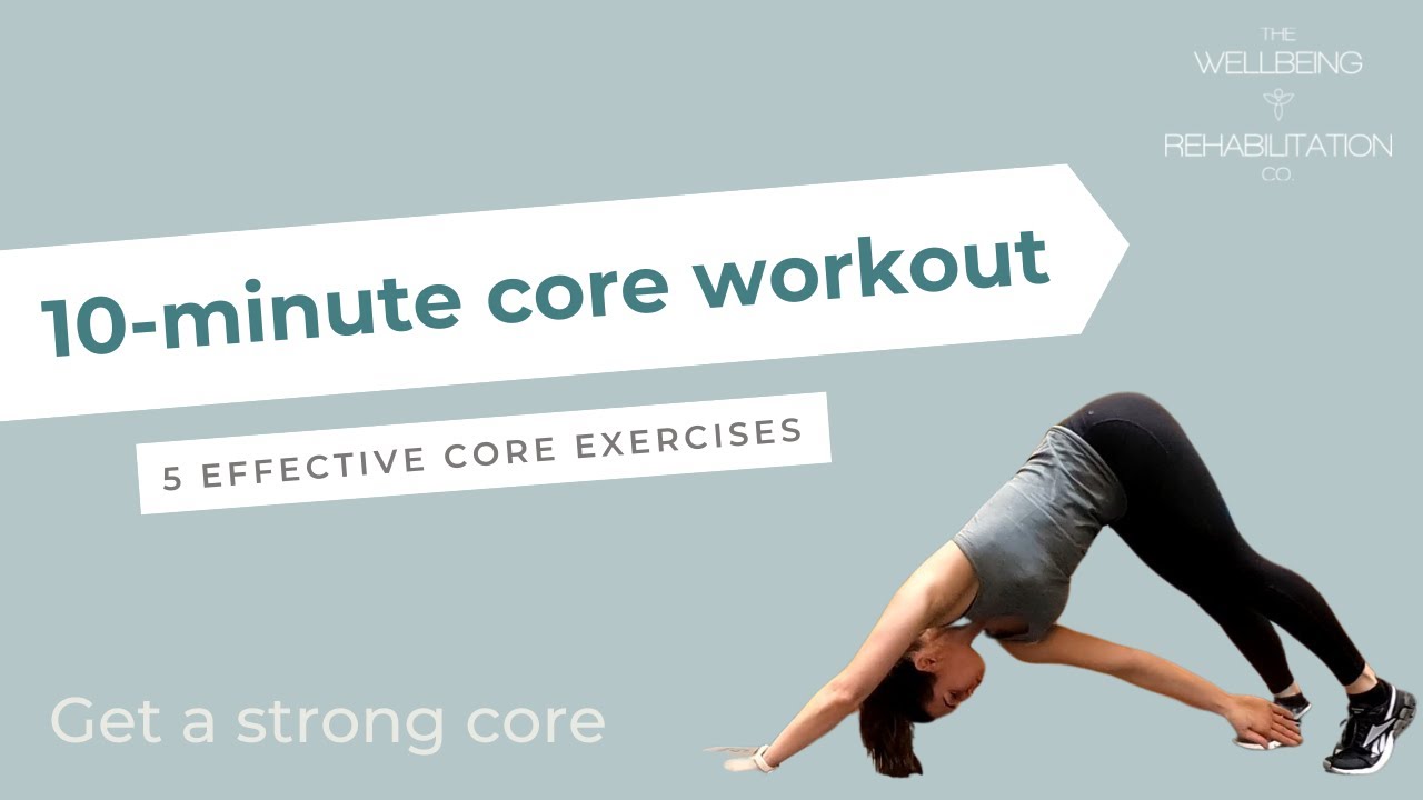 10-minute core workout - YouTube