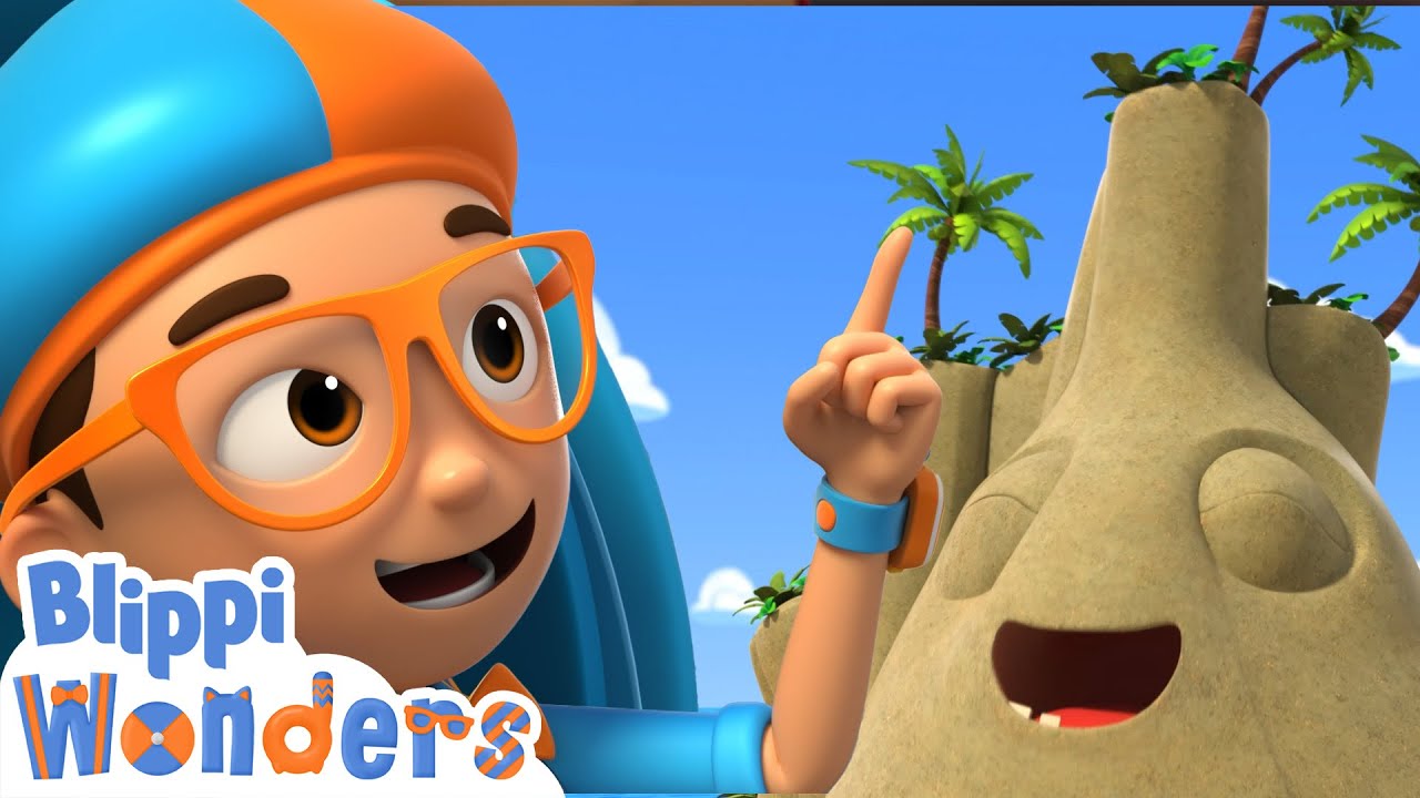 Blippi Discovers An Island | Blippi Wonders | Educational Cartoons for ...