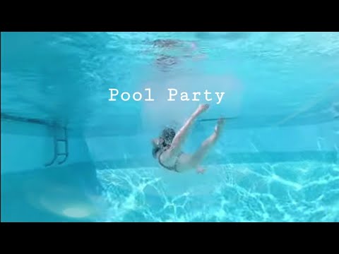 Pool Party / Experimenting with my gopro camera. - YouTube