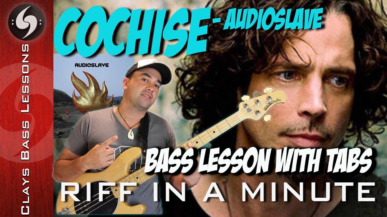 COCHISE - Bass Lesson with TABS, NOTATION and BACKING TRACK ...