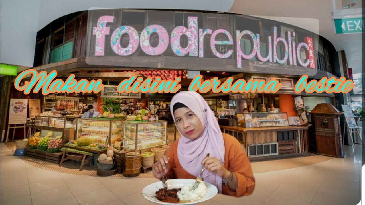 FOODREPUBLIC||VIVO CITY MALL SINGAPORE VLOG 2023 BERSAMA TEMAN - YouTube