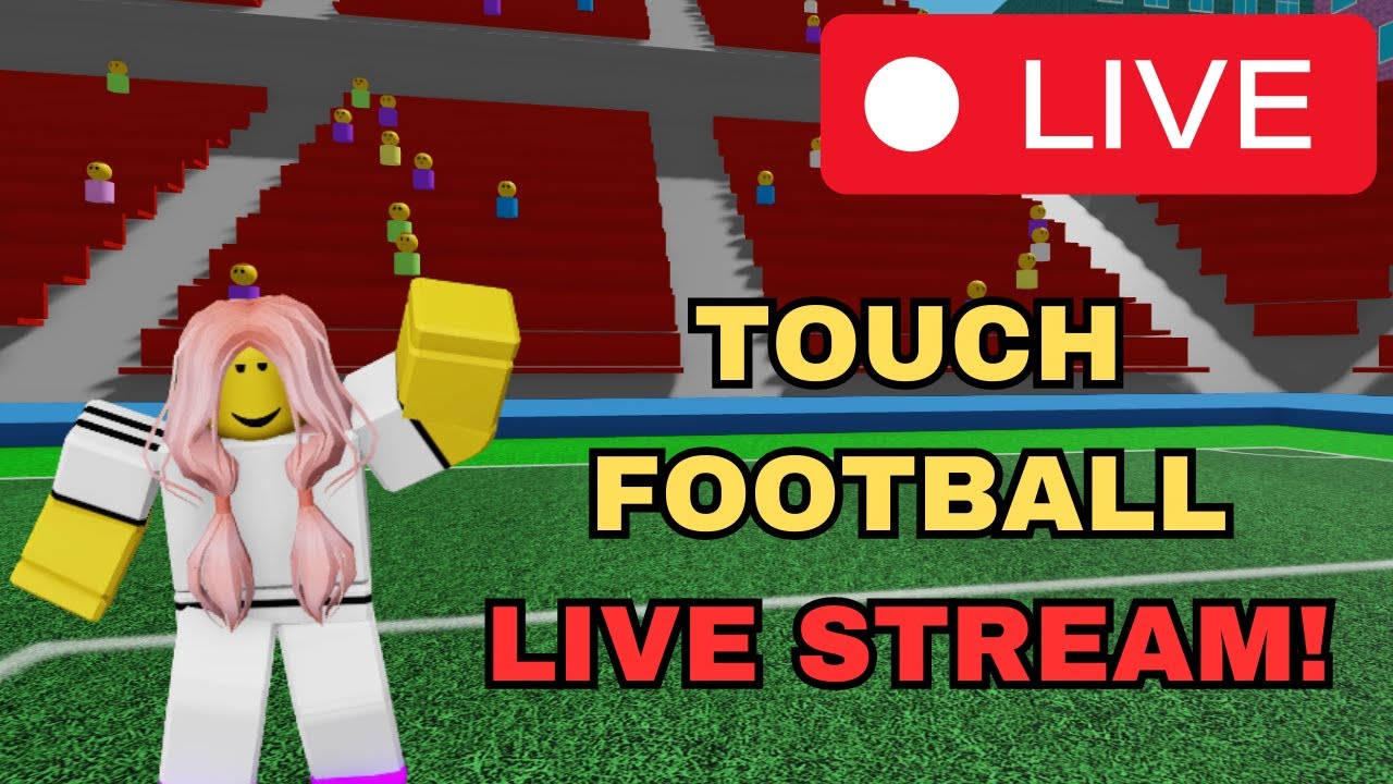 Playing TOUCH FOOTBALL LIVE! - YouTube